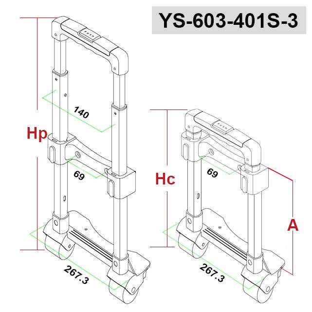 YS-603-401S 控制型拉桿 - 產品介紹 - 友晟塑膠工業